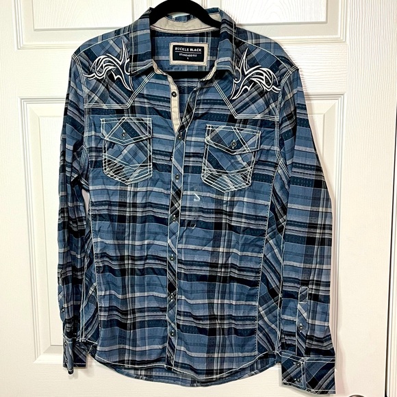 Buckle | Shirts | Buckle Mens New With Tag Western Button ...